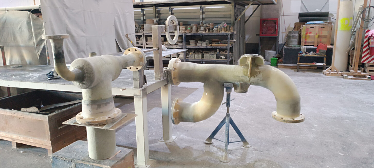 Manufacturing and assembly of FRP piping - D2Rinternational.com